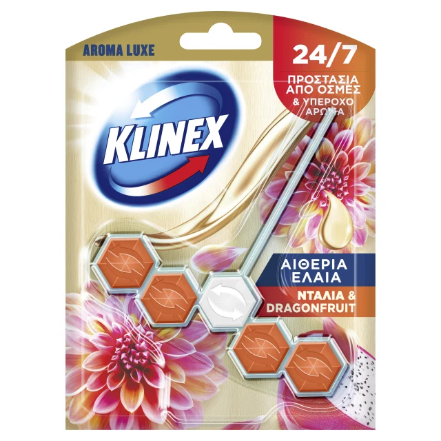 Klinex Wc Block Aroma Luxe Dahlia & Dragonfruit (55g) | 3a.gr