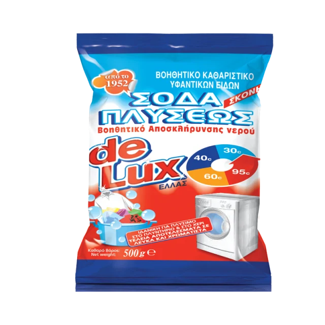 de Lux Σόδα Πλύσεως σε Σκόνη, 500g | 3a.gr